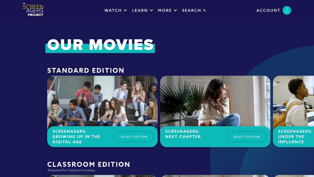 The Screenagers Project